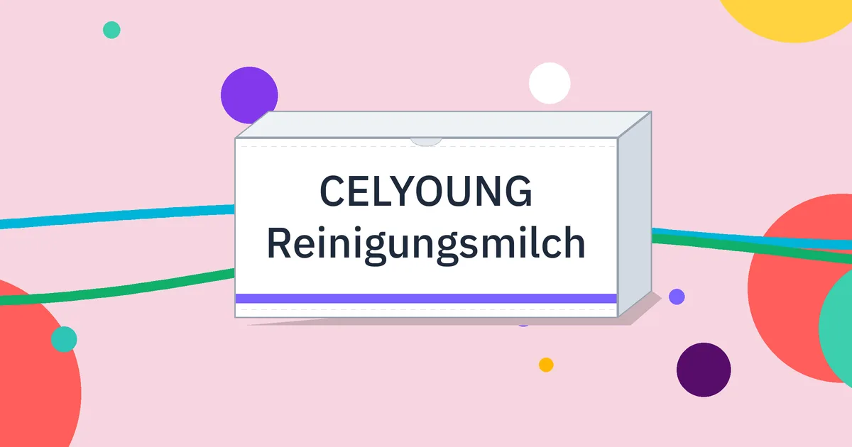 Symbolbild: Packung mit der Aufschrift CELYOUNG Reinigungsmilch (PZN 00775356) – Verfügbarkeit und Bezug in Apotheken in Frankfurt am Main