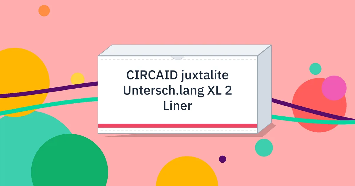 Symbolbild: Packung mit der Aufschrift CIRCAID juxtalite Untersch.lang XL 2 Liner (PZN 17939023) – Verfügbarkeit und Bezug in Apotheken in Frankfurt am Main