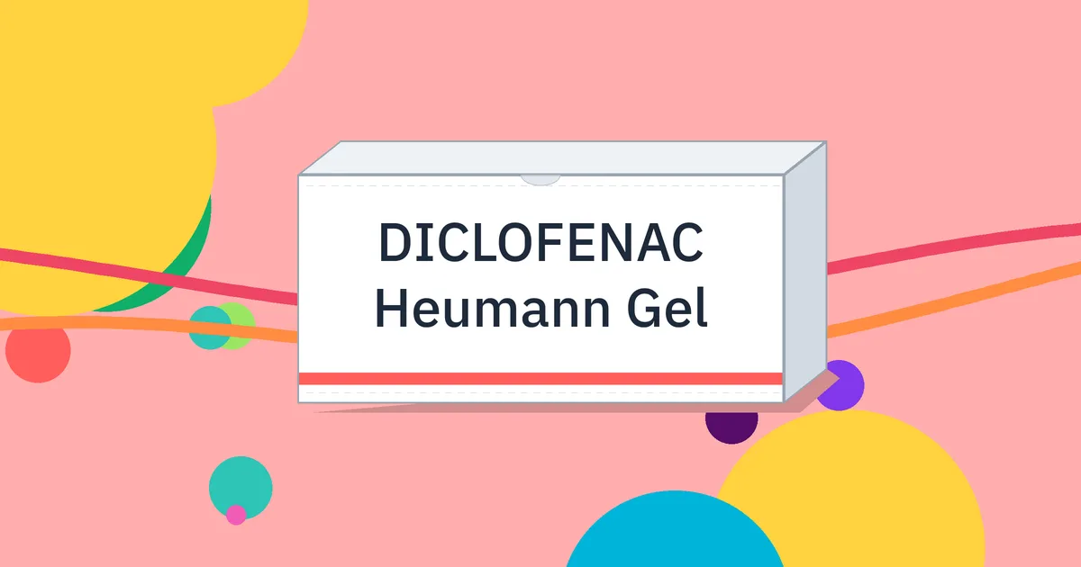 Symbolbild: Packung mit der Aufschrift DICLOFENAC Heumann Gel (PZN 06165386) – Verfügbarkeit und Bezug in Apotheken in Frankfurt am Main