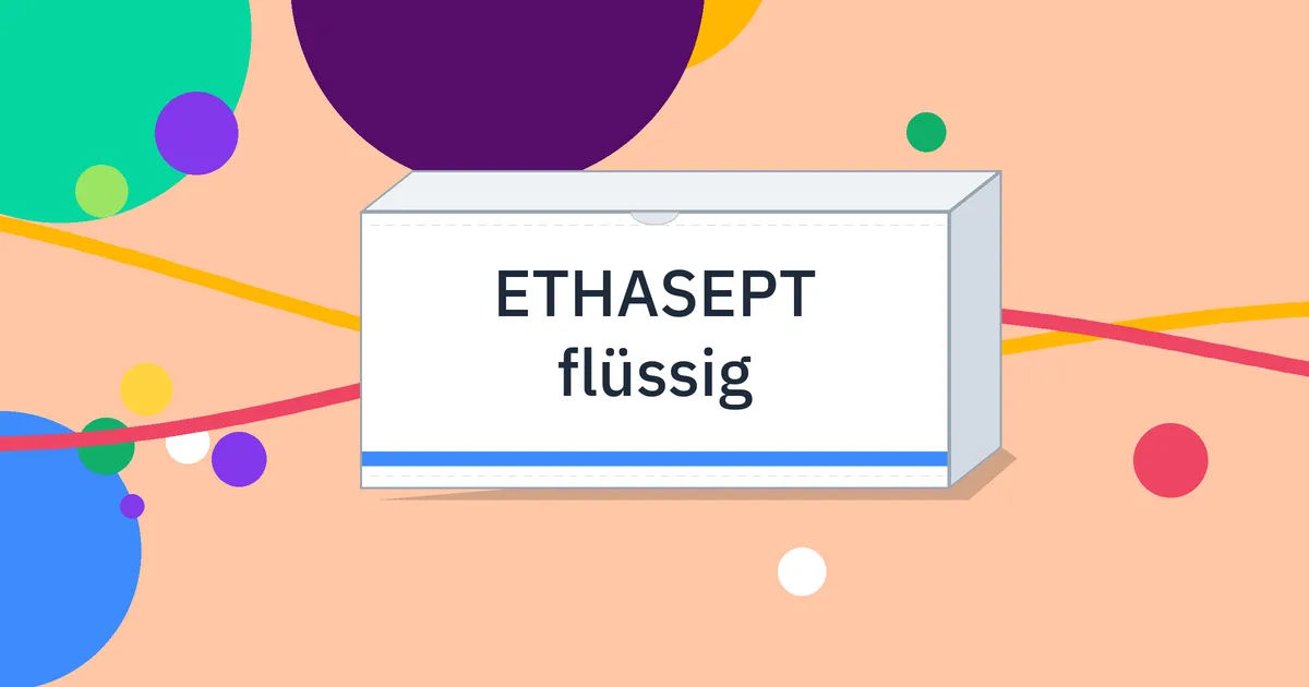 Symbolbild: Packung mit der Aufschrift ETHASEPT flüssig (PZN 16661519) – Verfügbarkeit und Bezug in Apotheken in Frankfurt am Main