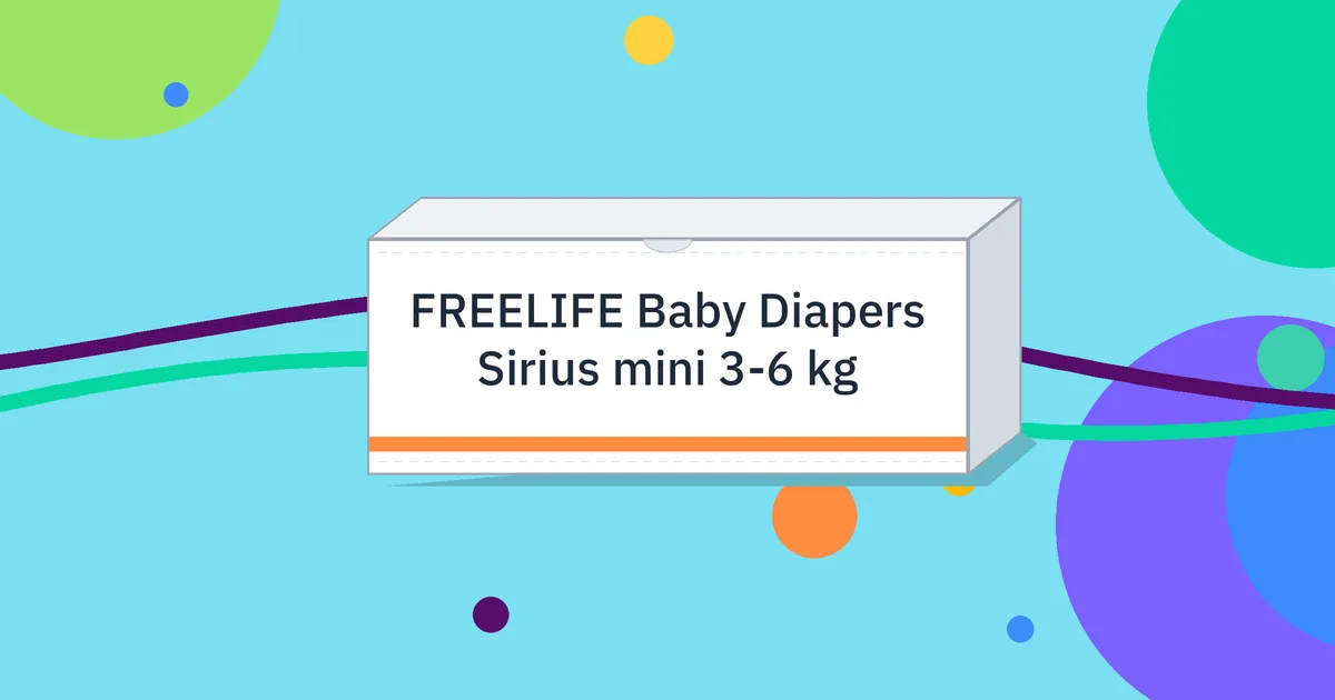 Symbolbild: Packung mit der Aufschrift FREELIFE Baby Diapers Sirius mini 3-6 kg (PZN 20317124) – Verfügbarkeit und Bezug in Apotheken in Frankfurt am Main
