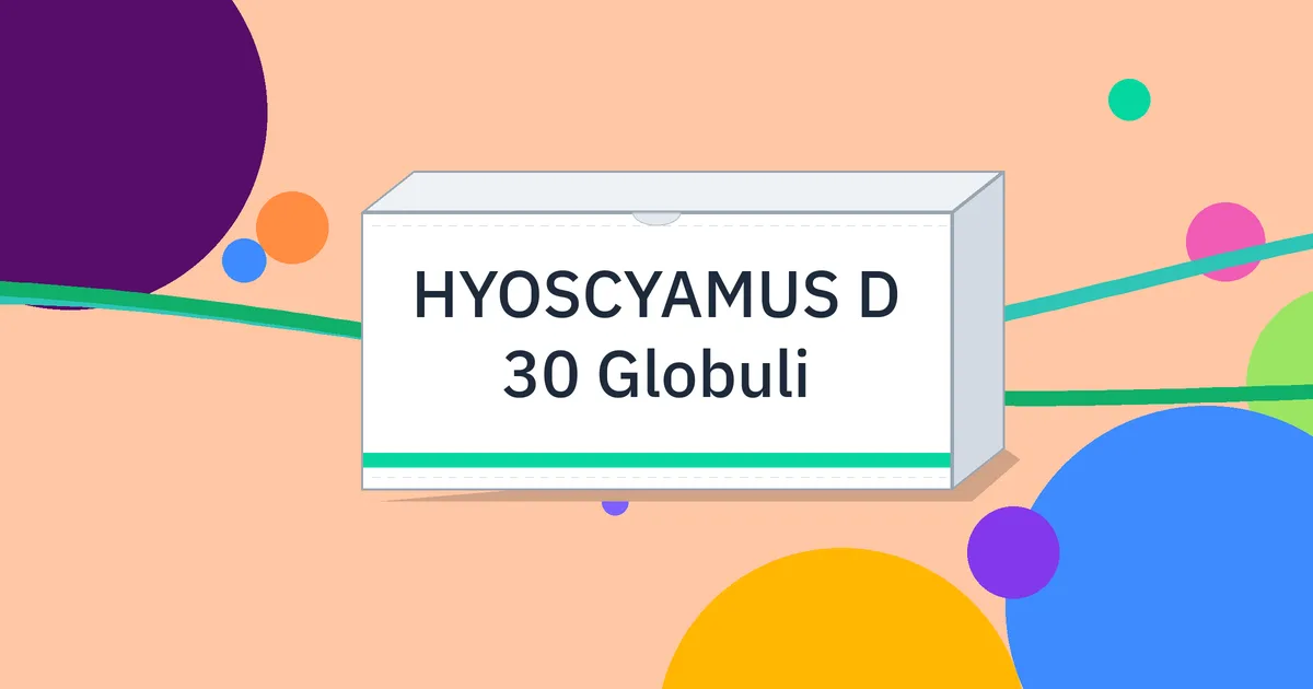 Symbolbild: Packung mit der Aufschrift HYOSCYAMUS D 30 Globuli (PZN 02924671) – Verfügbarkeit und Bezug in Apotheken in Frankfurt am Main