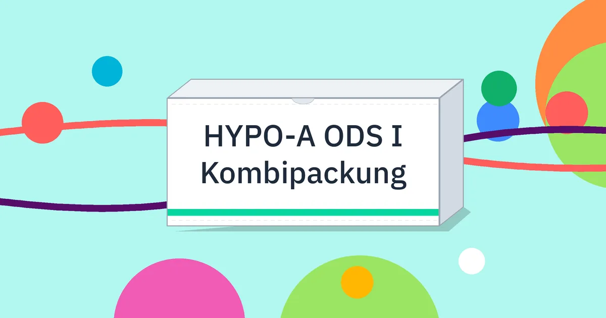 Symbolbild: Packung mit der Aufschrift HYPO-A ODS I Kombipackung (PZN 04655761) – Verfügbarkeit und Bezug in Apotheken in Frankfurt am Main