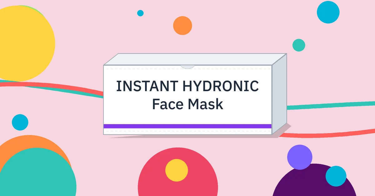 Symbolbild: Packung mit der Aufschrift INSTANT HYDRONIC Face Mask (PZN 20054127) – Verfügbarkeit und Bezug in Apotheken in Frankfurt am Main