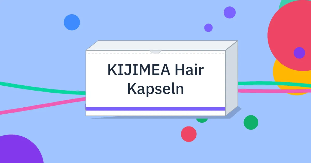 Symbolbild: Packung mit der Aufschrift KIJIMEA Hair Kapseln (PZN 19908185) – Verfügbarkeit und Bezug in Apotheken in Frankfurt am Main