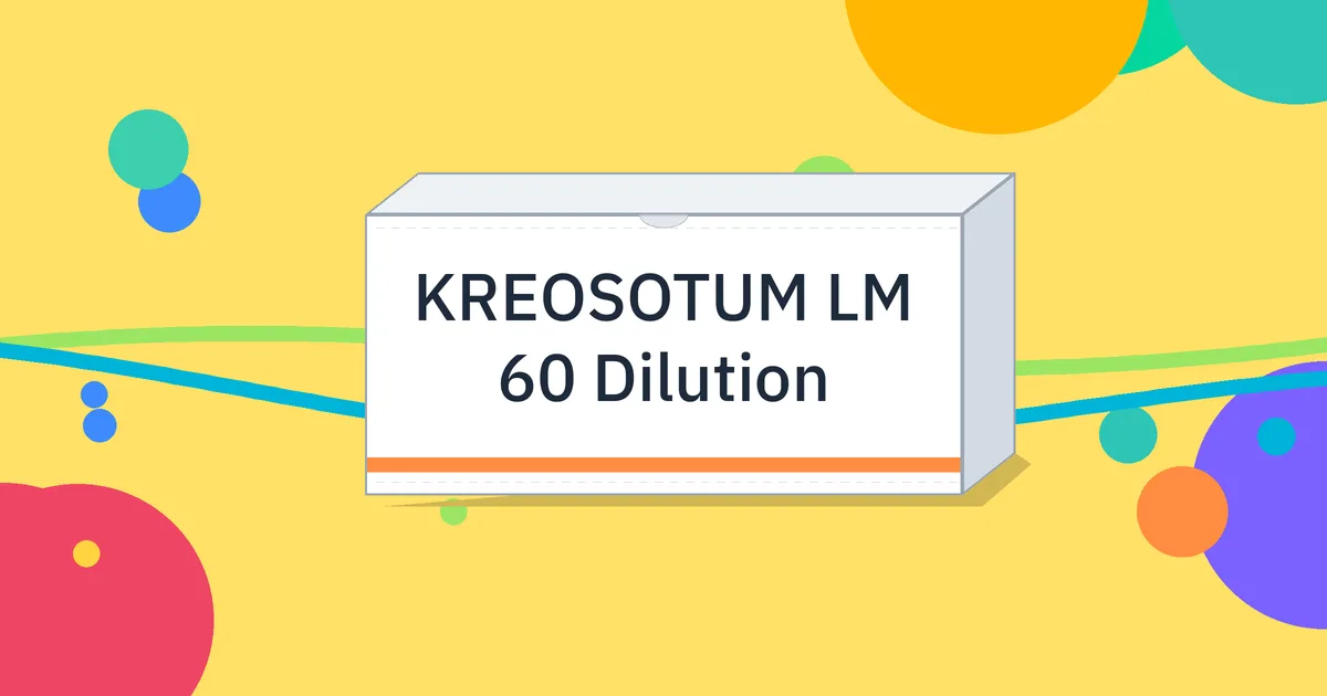 Symbolbild: Packung mit der Aufschrift KREOSOTUM LM 60 Dilution (PZN 12928285) – Verfügbarkeit und Bezug in Apotheken in Frankfurt am Main