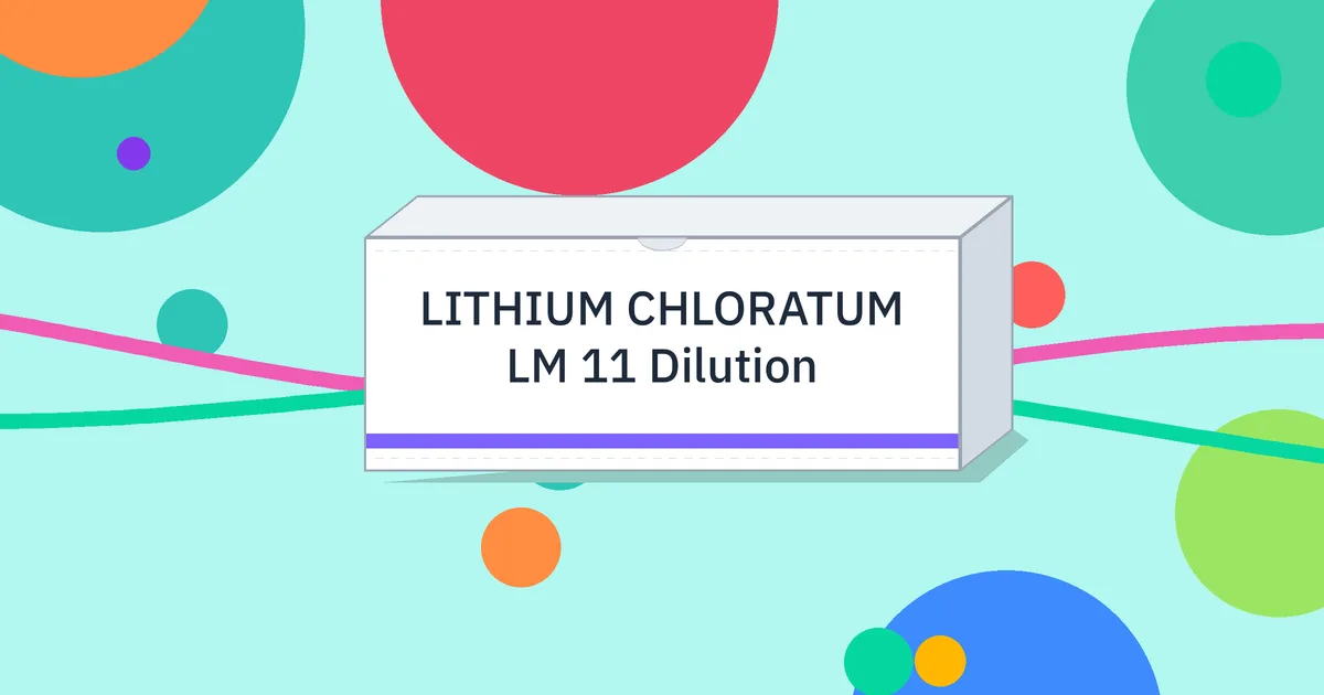 Symbolbild: Packung mit der Aufschrift LITHIUM CHLORATUM LM 11 Dilution (PZN 12931991) – Verfügbarkeit und Bezug in Apotheken in Frankfurt am Main