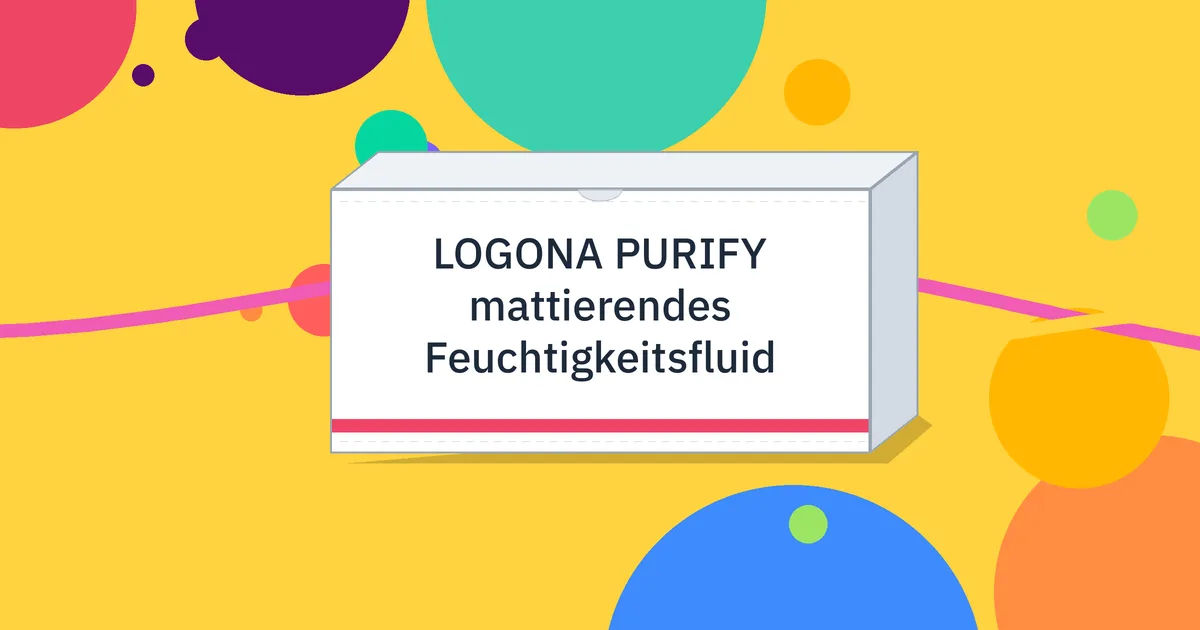 Symbolbild: Packung mit der Aufschrift LOGONA PURIFY mattierendes Feuchtigkeitsfluid (PZN 16129428) – Verfügbarkeit und Bezug in Apotheken in Frankfurt am Main