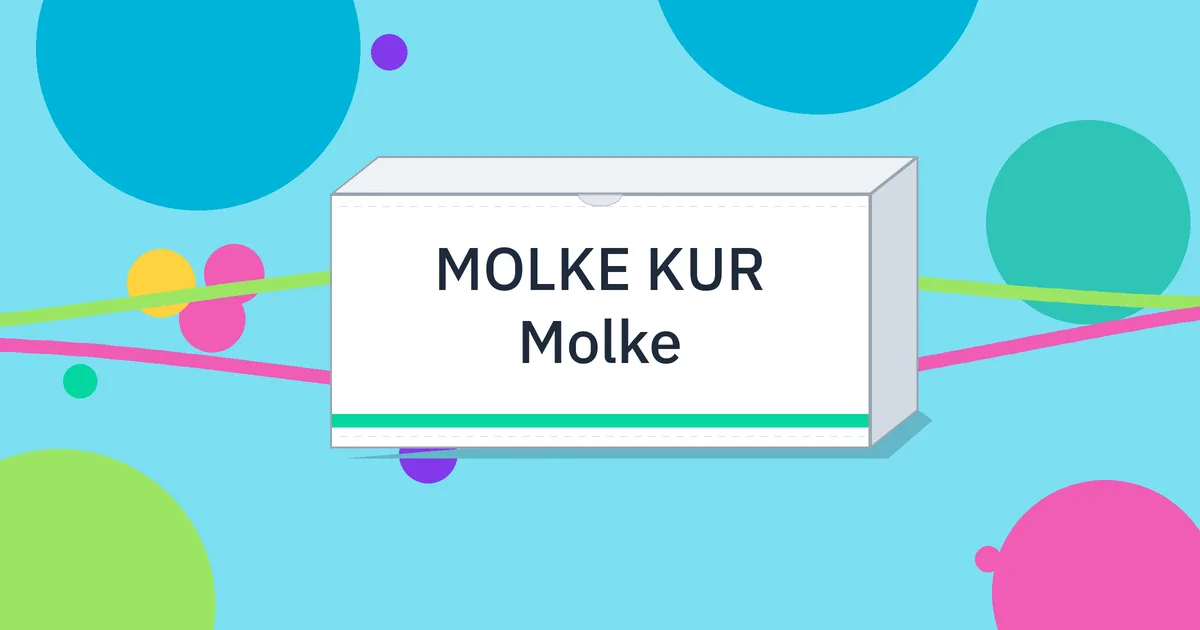 Symbolbild: Packung mit der Aufschrift MOLKE KUR Molke (PZN 07193893) – Verfügbarkeit und Bezug in Apotheken in Frankfurt am Main