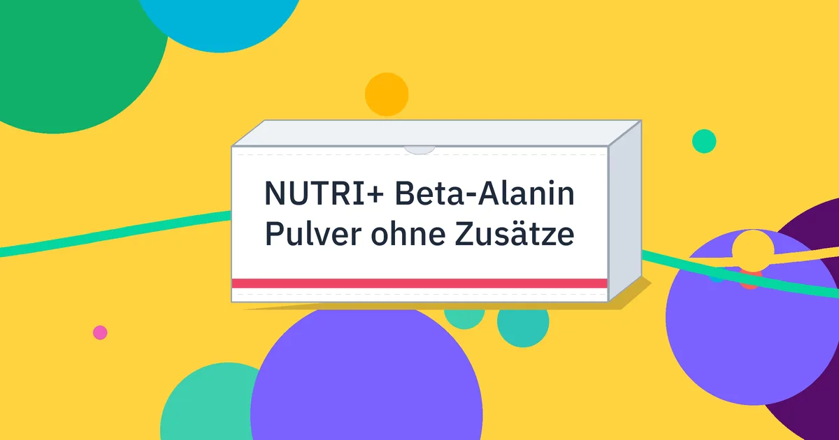 Symbolbild: Packung mit der Aufschrift NUTRI+ Beta-Alanin Pulver ohne Zusätze (PZN 19667847) – Verfügbarkeit und Bezug in Apotheken in Frankfurt am Main