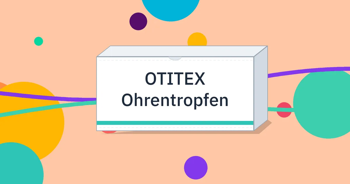 Symbolbild: Packung mit der Aufschrift OTITEX Ohrentropfen (PZN 03712876) – Verfügbarkeit und Bezug in Apotheken in Frankfurt am Main