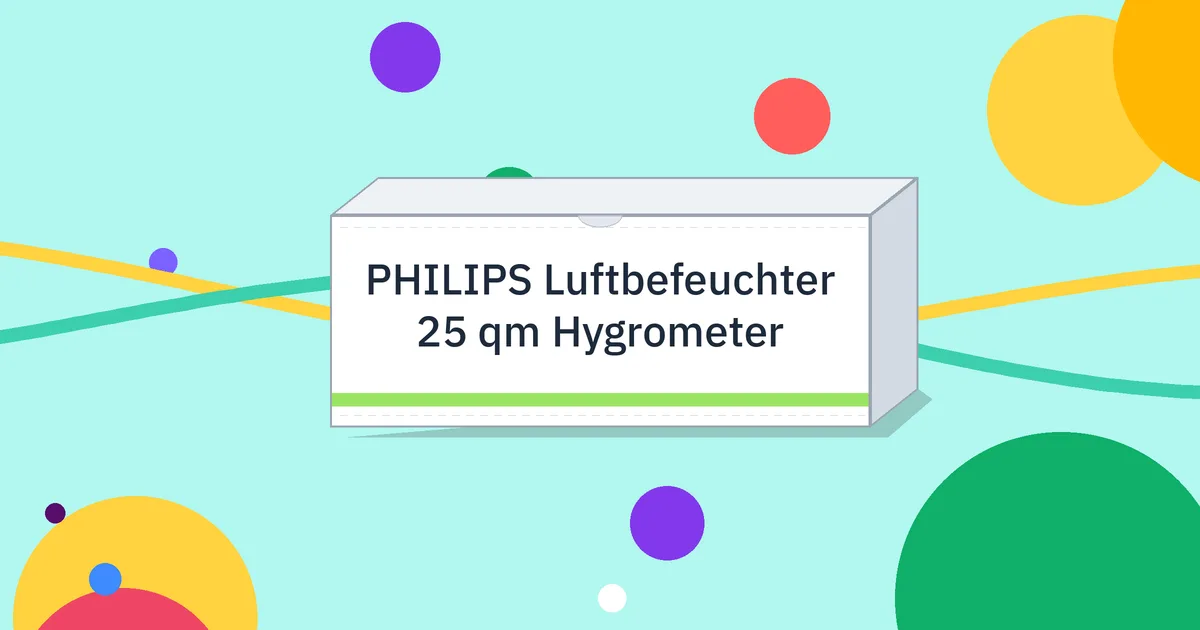 Symbolbild: Packung mit der Aufschrift PHILIPS Luftbefeuchter 25 qm Hygrometer (PZN 10201573) – Verfügbarkeit und Bezug in Apotheken in Frankfurt am Main