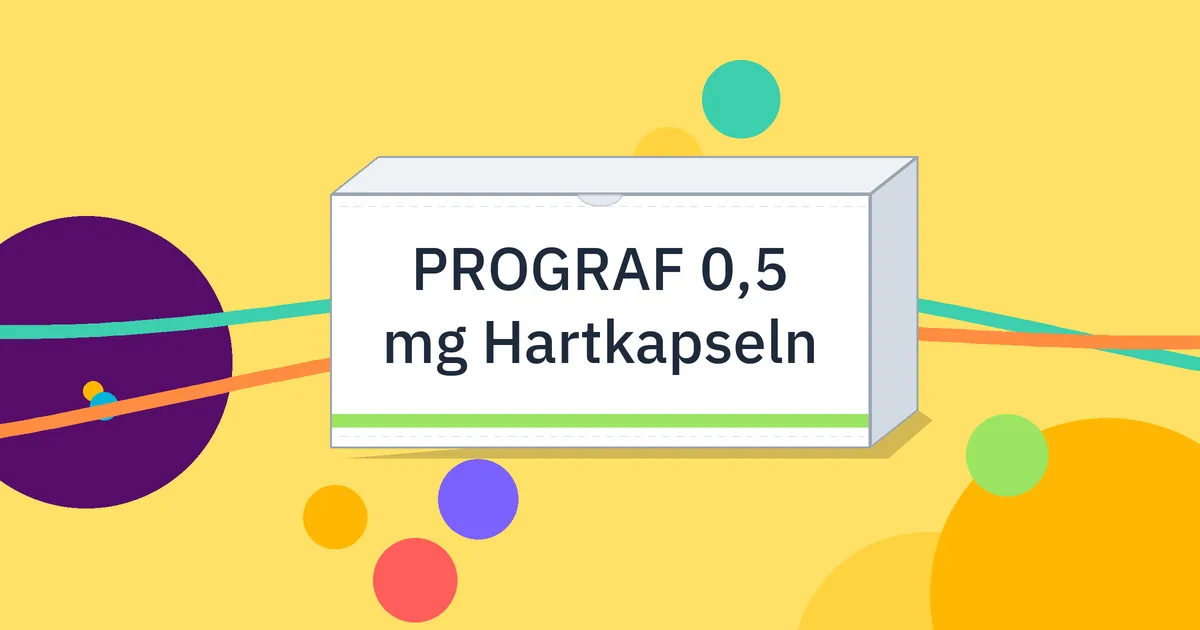 Symbolbild: Packung mit der Aufschrift PROGRAF 0,5 mg Hartkapseln (PZN 12802288) – Verfügbarkeit und Bezug in Apotheken in Frankfurt am Main