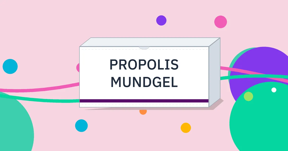Symbolbild: Packung mit der Aufschrift PROPOLIS MUNDGEL (PZN 13166943) – Verfügbarkeit und Bezug in Apotheken in Frankfurt am Main
