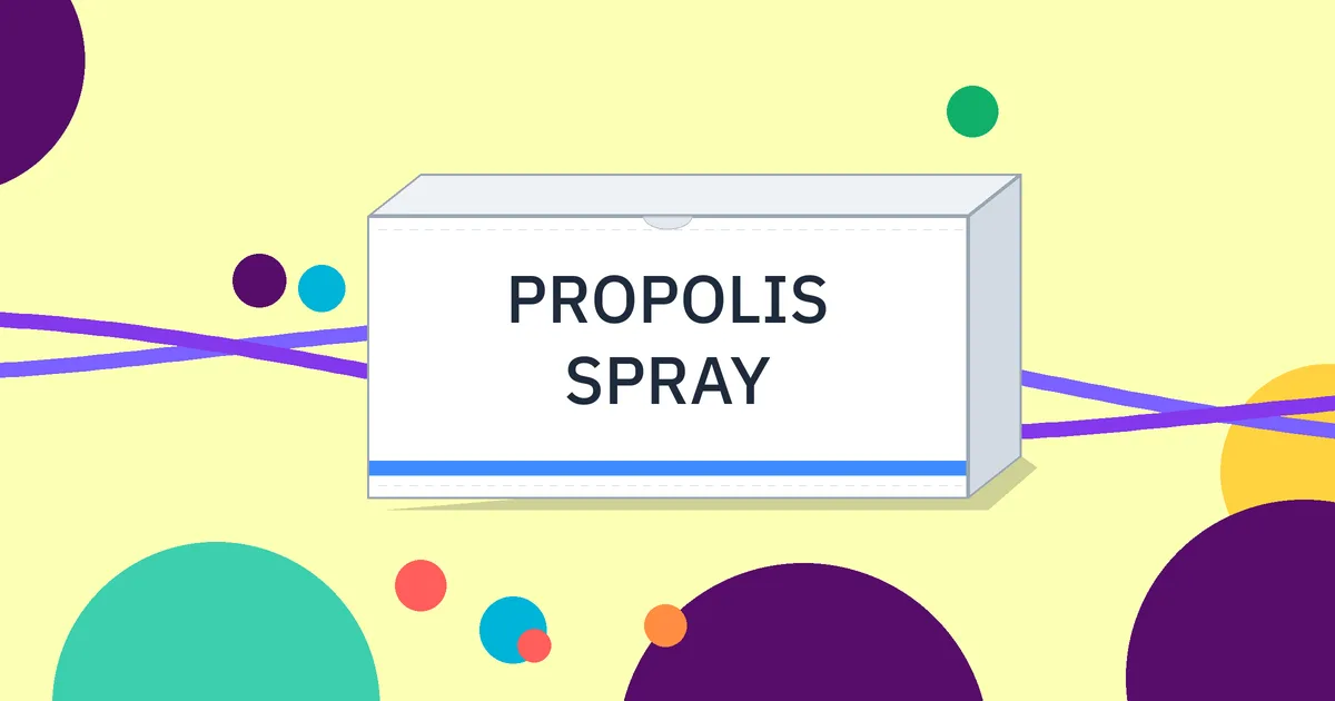 Symbolbild: Packung mit der Aufschrift PROPOLIS SPRAY (PZN 06809582) – Verfügbarkeit und Bezug in Apotheken in Frankfurt am Main