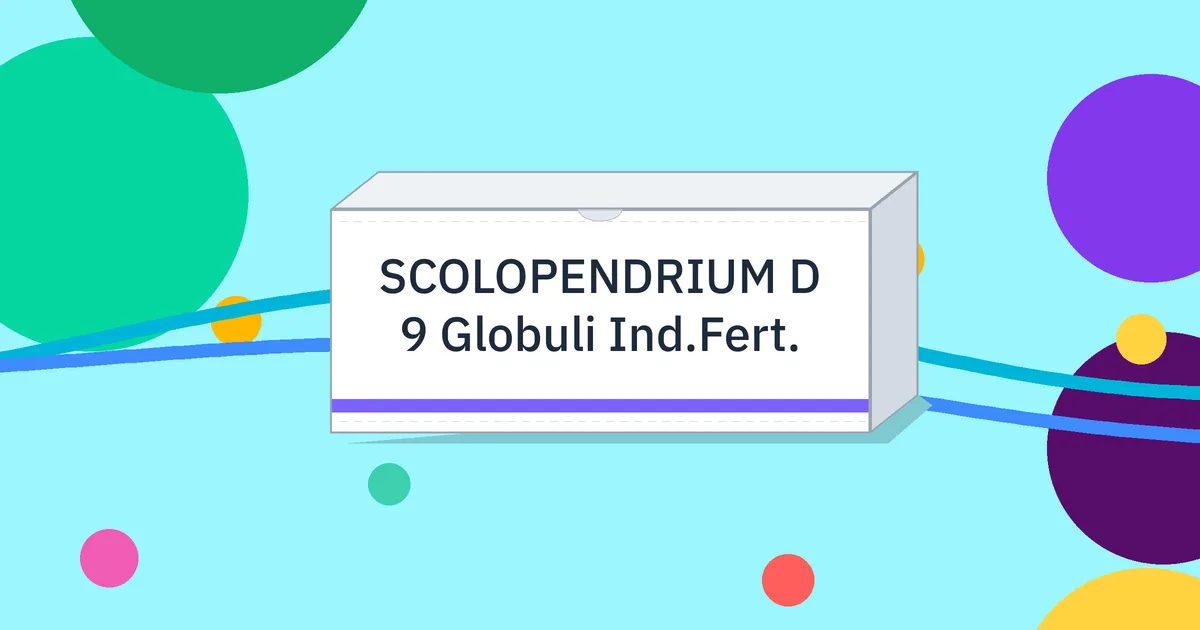 Symbolbild: Packung mit der Aufschrift SCOLOPENDRIUM D 9 Globuli Ind.Fert. (PZN 17710013) – Verfügbarkeit und Bezug in Apotheken in Frankfurt am Main