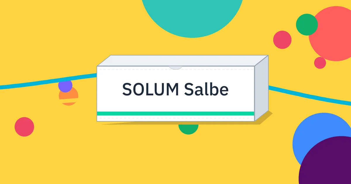 Symbolbild: Packung mit der Aufschrift SOLUM Salbe (PZN 01448524) – Verfügbarkeit und Bezug in Apotheken in Frankfurt am Main