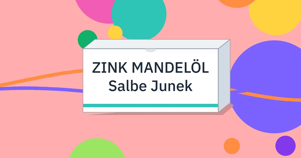 Symbolbild: Packung mit der Aufschrift ZINK MANDELÖL Salbe Junek (PZN 18851483) – Verfügbarkeit und Bezug in Apotheken in Frankfurt am Main