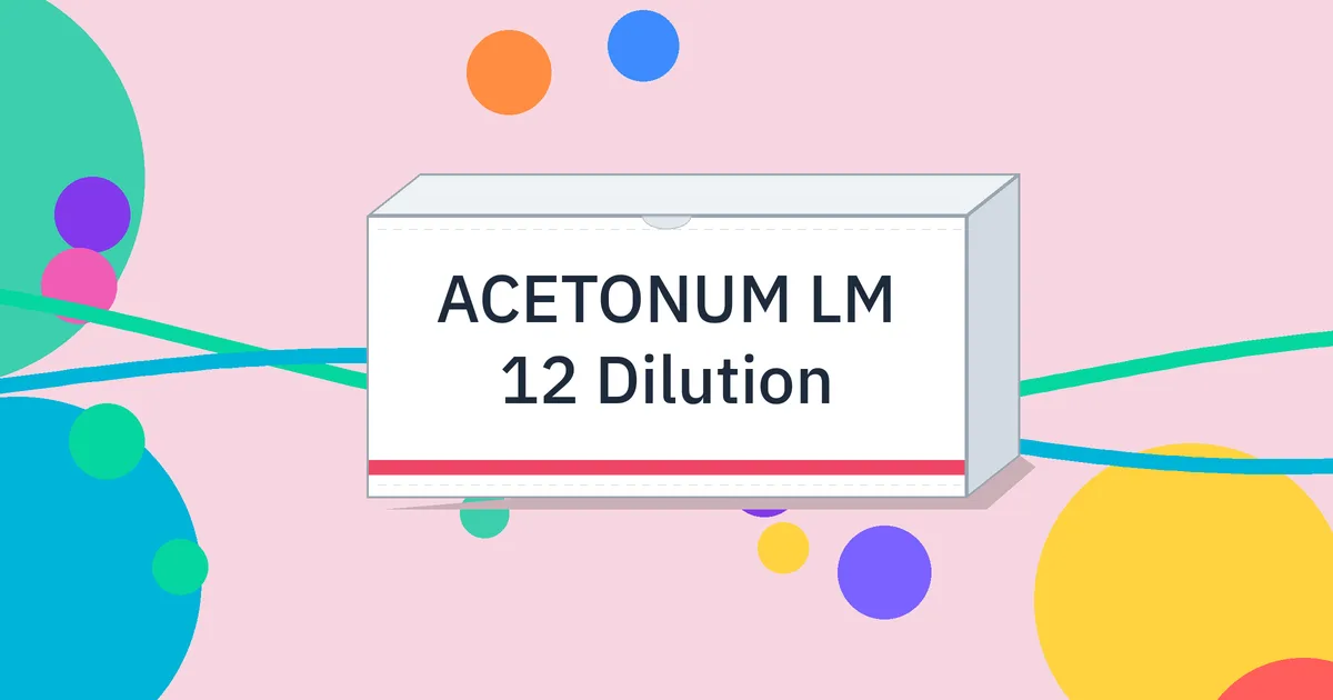Symbolbild: Packung mit der Aufschrift ACETONUM LM 12 Dilution (PZN 13265131) – Verfügbarkeit und Bezug in Apotheken in Frankfurt am Main