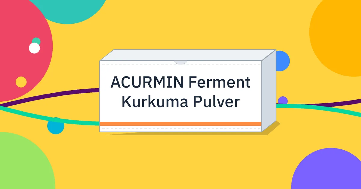 Symbolbild: Packung mit der Aufschrift ACURMIN Ferment Kurkuma Pulver (PZN 17616685) – Verfügbarkeit und Bezug in Apotheken in Frankfurt am Main