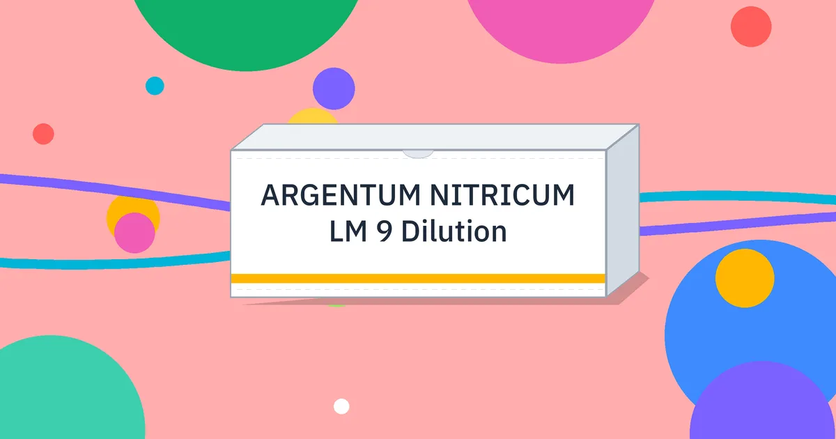 Symbolbild: Packung mit der Aufschrift ARGENTUM NITRICUM LM 9 Dilution (PZN 12768634) – Verfügbarkeit und Bezug in Apotheken in Frankfurt am Main
