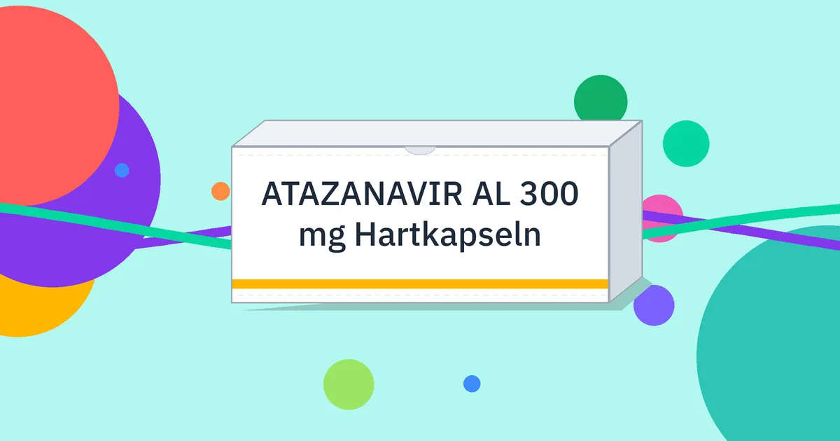 Symbolbild: Packung mit der Aufschrift ATAZANAVIR AL 300 mg Hartkapseln (PZN 15227442) – Verfügbarkeit und Bezug in Apotheken in Frankfurt am Main