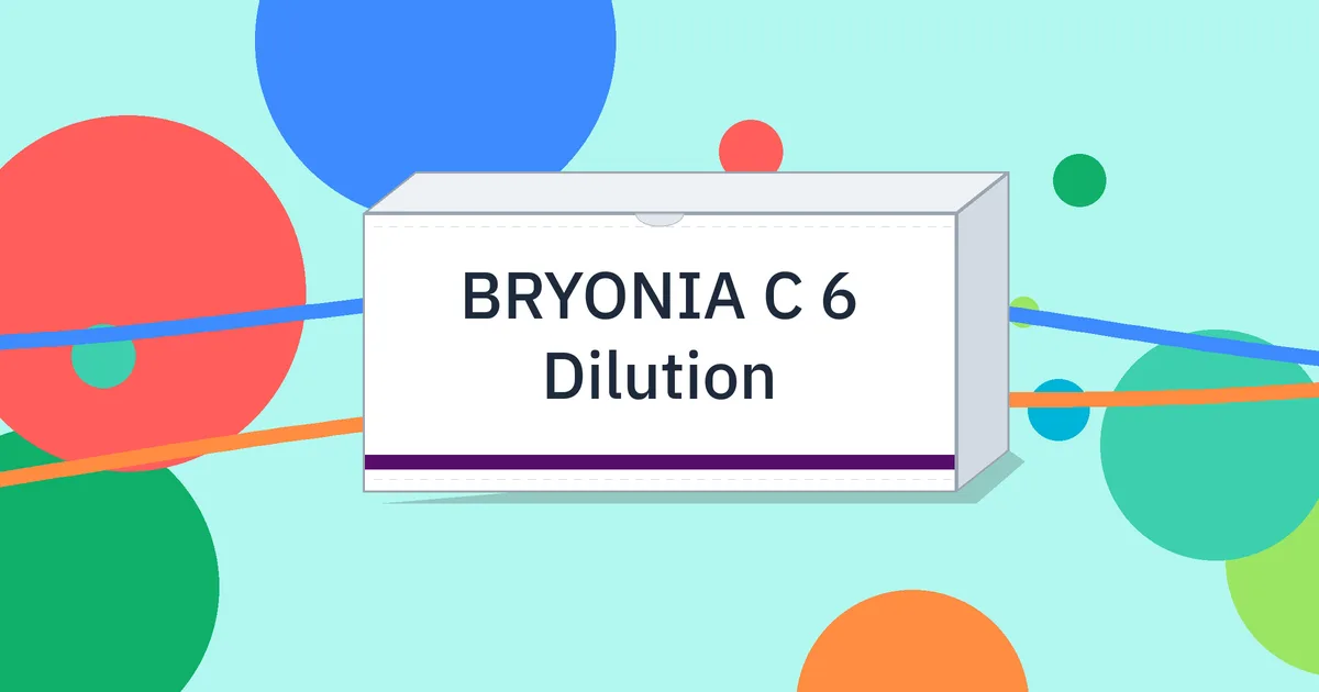 Symbolbild: Packung mit der Aufschrift BRYONIA C 6 Dilution (PZN 07161918) – Verfügbarkeit und Bezug in Apotheken in Frankfurt am Main