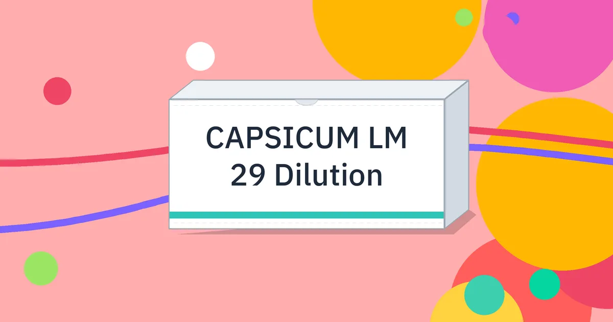 Symbolbild: Packung mit der Aufschrift CAPSICUM LM 29 Dilution (PZN 12808836) – Verfügbarkeit und Bezug in Apotheken in Frankfurt am Main