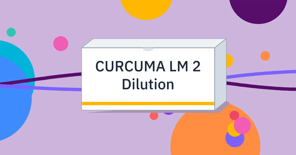 Symbolbild: Packung mit der Aufschrift CURCUMA LM 2 Dilution (PZN 12839848) – Verfügbarkeit und Bezug in Apotheken in Frankfurt am Main