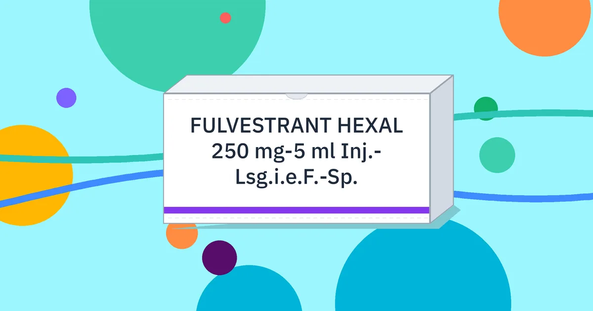Symbolbild: Packung mit der Aufschrift FULVESTRANT HEXAL 250 mg-5 ml Inj.-Lsg.i.e.F.-Sp. (PZN 18028223) – Verfügbarkeit und Bezug in Apotheken in Frankfurt am Main