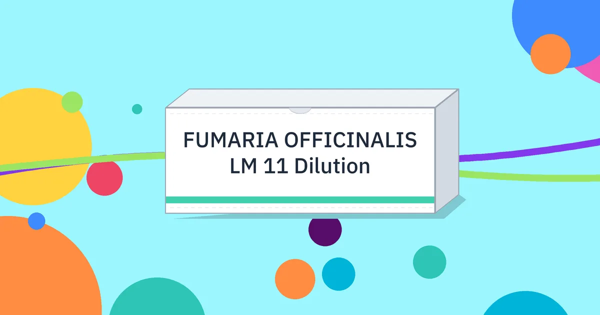 Symbolbild: Packung mit der Aufschrift FUMARIA OFFICINALIS LM 11 Dilution (PZN 13493889) – Verfügbarkeit und Bezug in Apotheken in Frankfurt am Main