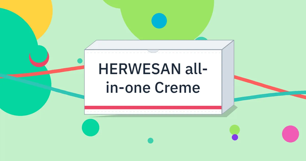 Symbolbild: Packung mit der Aufschrift HERWESAN all-in-one Creme (PZN 12462881) – Verfügbarkeit und Bezug in Apotheken in Frankfurt am Main
