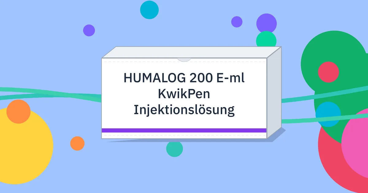 Symbolbild: Packung mit der Aufschrift HUMALOG 200 E-ml KwikPen Injektionslösung (PZN 00829282) – Verfügbarkeit und Bezug in Apotheken in Frankfurt am Main