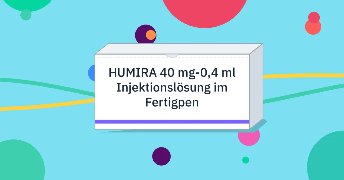 Symbolbild: Packung mit der Aufschrift HUMIRA 40 mg-0,4 ml Injektionslösung im Fertigpen (PZN 12473614) – Verfügbarkeit und Bezug in Apotheken in Frankfurt am Main