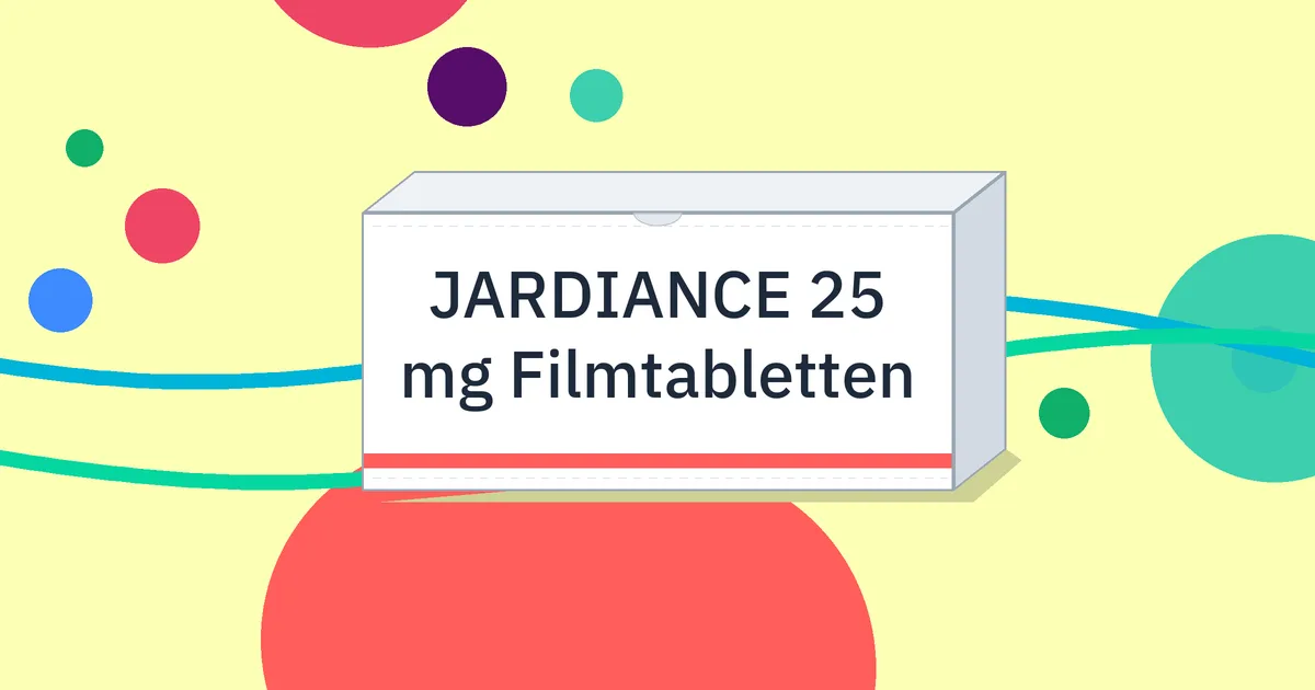 Symbolbild: Packung mit der Aufschrift JARDIANCE 25 mg Filmtabletten (PZN 18391521) – Verfügbarkeit und Bezug in Apotheken in Frankfurt am Main
