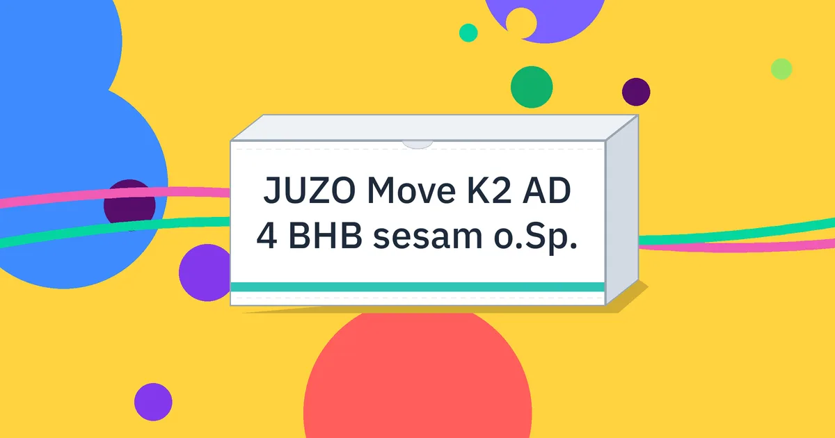 Symbolbild: Packung mit der Aufschrift JUZO Move K2 AD 4 BHB sesam o.Sp. (PZN 18508325) – Verfügbarkeit und Bezug in Apotheken in Frankfurt am Main