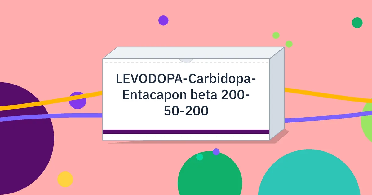 Symbolbild: Packung mit der Aufschrift LEVODOPA-Carbidopa-Entacapon beta 200-50-200 (PZN 10324749) – Verfügbarkeit und Bezug in Apotheken in Frankfurt am Main
