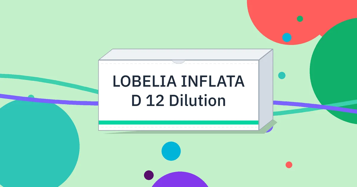Symbolbild: Packung mit der Aufschrift LOBELIA INFLATA D 12 Dilution (PZN 04224854) – Verfügbarkeit und Bezug in Apotheken in Frankfurt am Main