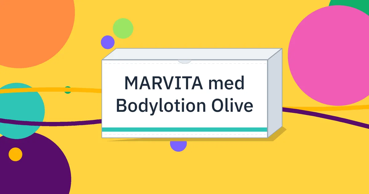 Symbolbild: Packung mit der Aufschrift MARVITA med Bodylotion Olive (PZN 18889681) – Verfügbarkeit und Bezug in Apotheken in Frankfurt am Main