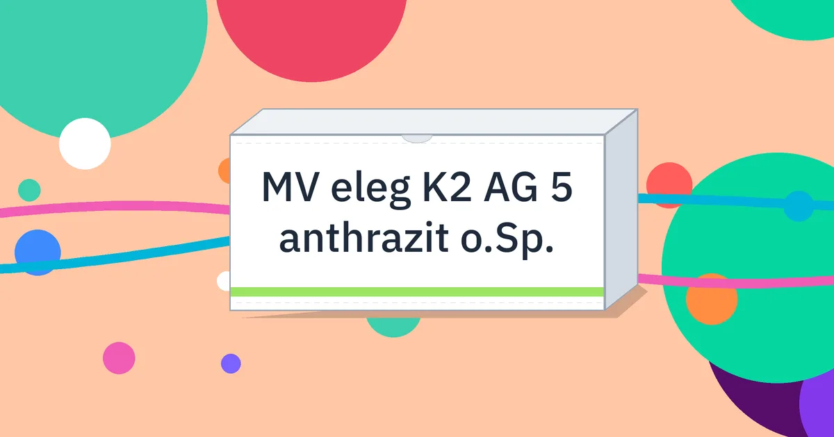 Symbolbild: Packung mit der Aufschrift MV eleg K2 AG 5 anthrazit o.Sp. (PZN 00644938) – Verfügbarkeit und Bezug in Apotheken in Frankfurt am Main