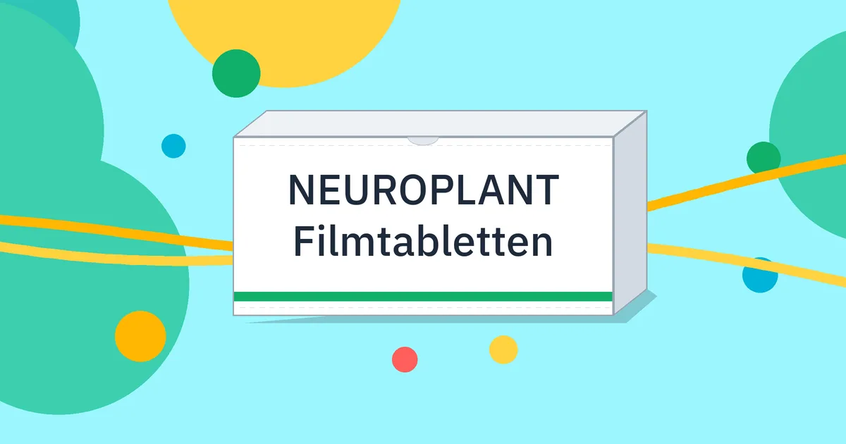 Symbolbild: Packung mit der Aufschrift NEUROPLANT Filmtabletten (PZN 07751979) – Verfügbarkeit und Bezug in Apotheken in Frankfurt am Main