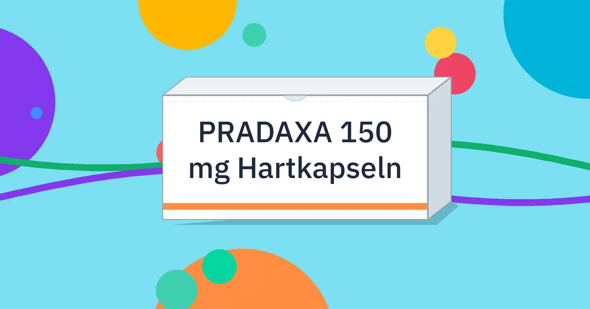 Symbolbild: Packung mit der Aufschrift PRADAXA 150 mg Hartkapseln (PZN 13245080) – Verfügbarkeit und Bezug in Apotheken in Frankfurt am Main