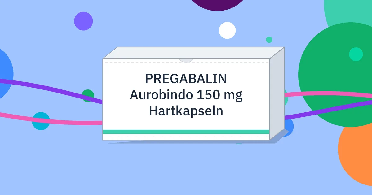 Symbolbild: Packung mit der Aufschrift PREGABALIN Aurobindo 150 mg Hartkapseln (PZN 11334589) – Verfügbarkeit und Bezug in Apotheken in Frankfurt am Main
