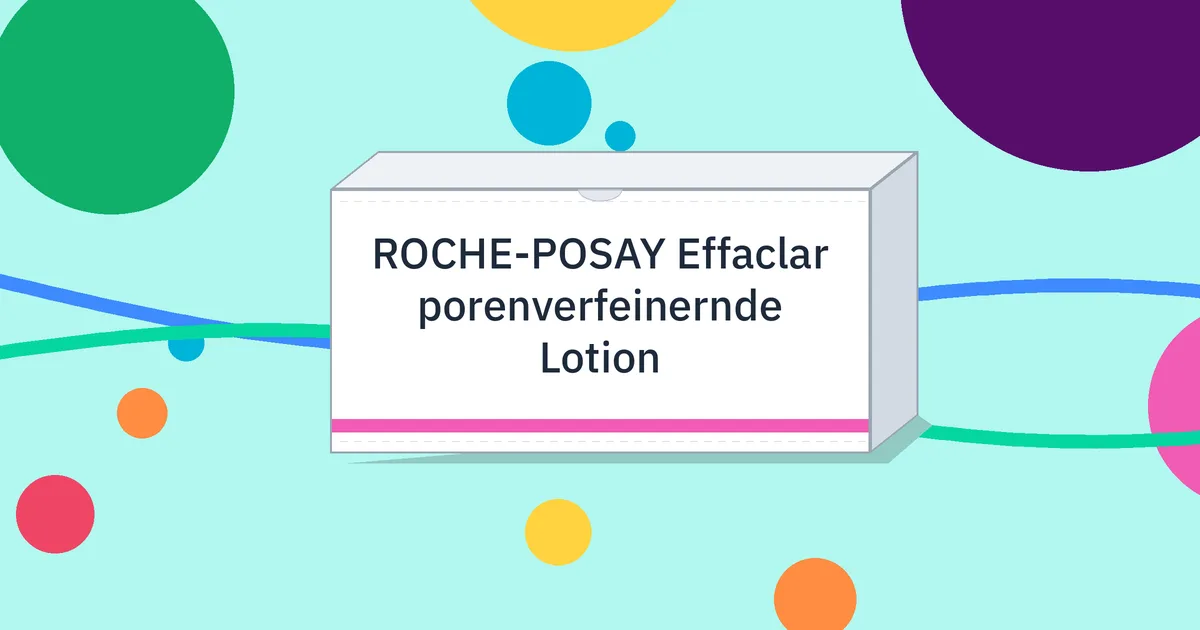 Symbolbild: Packung mit der Aufschrift ROCHE-POSAY Effaclar porenverfeinernde Lotion (PZN 02330486) – Verfügbarkeit und Bezug in Apotheken in Frankfurt am Main