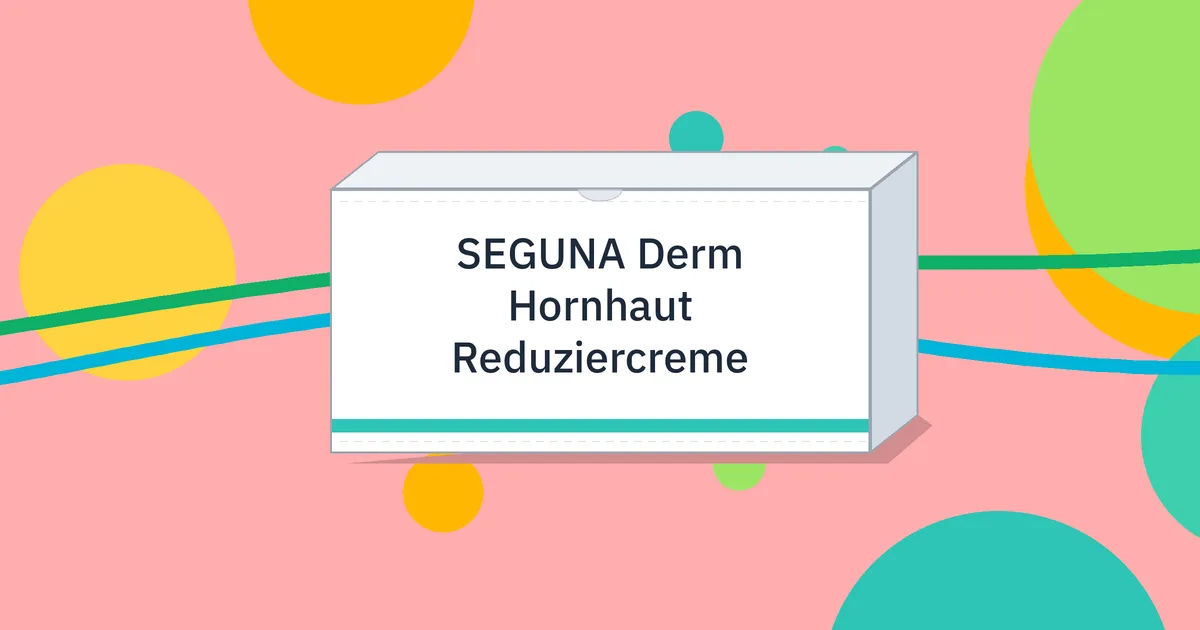 Symbolbild: Packung mit der Aufschrift SEGUNA Derm Hornhaut Reduziercreme (PZN 13592284) – Verfügbarkeit und Bezug in Apotheken in Frankfurt am Main