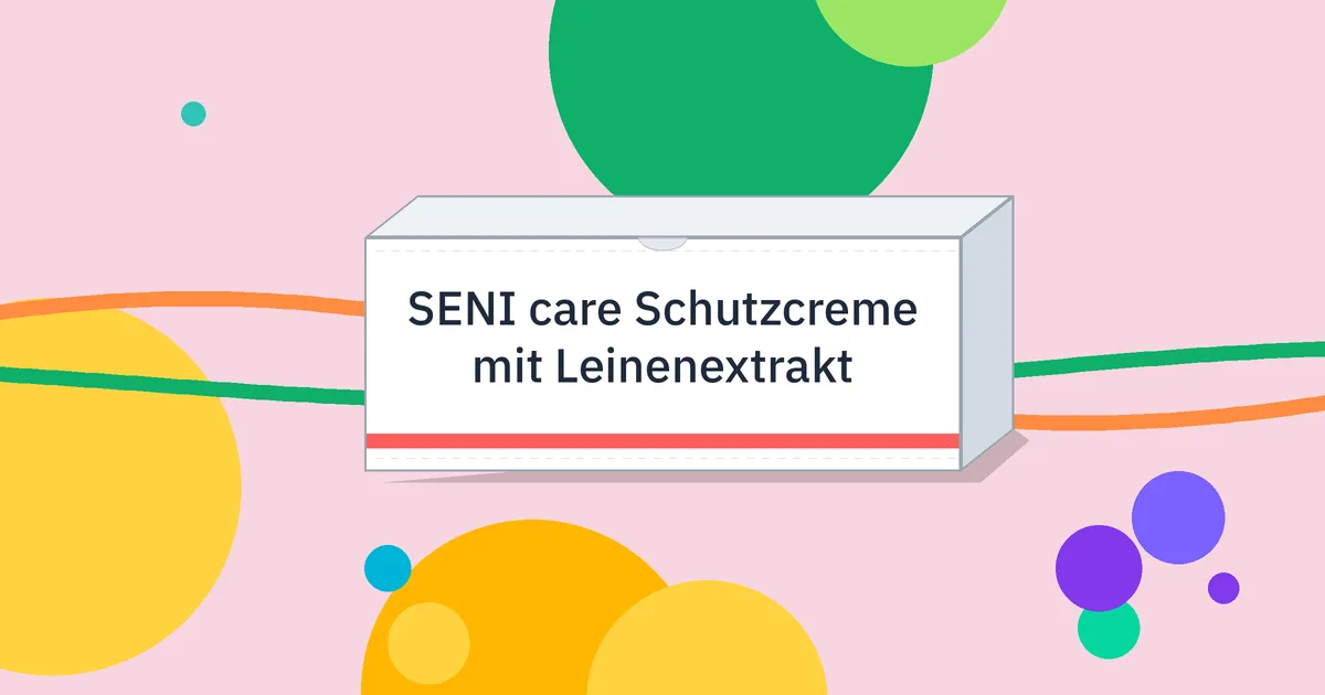 Symbolbild: Packung mit der Aufschrift SENI care Schutzcreme mit Leinenextrakt (PZN 00603945) – Verfügbarkeit und Bezug in Apotheken in Frankfurt am Main