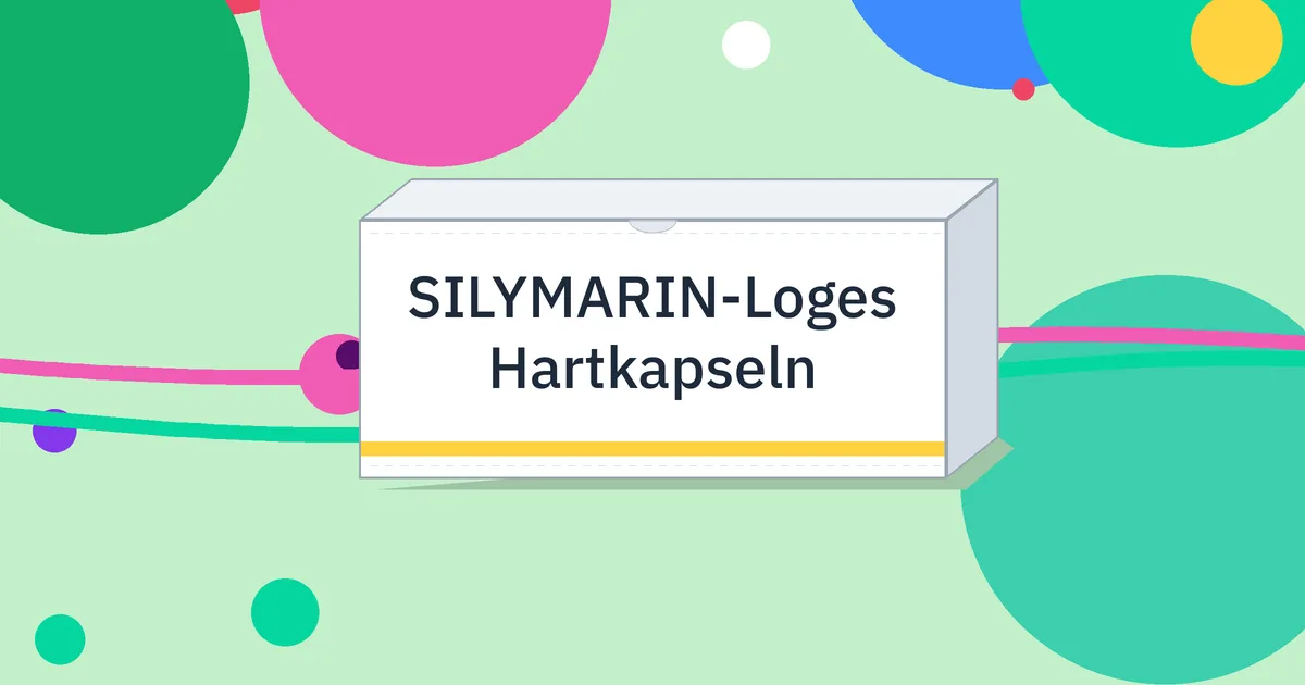 Symbolbild: Packung mit der Aufschrift SILYMARIN-Loges Hartkapseln (PZN 11515888) – Verfügbarkeit und Bezug in Apotheken in Frankfurt am Main