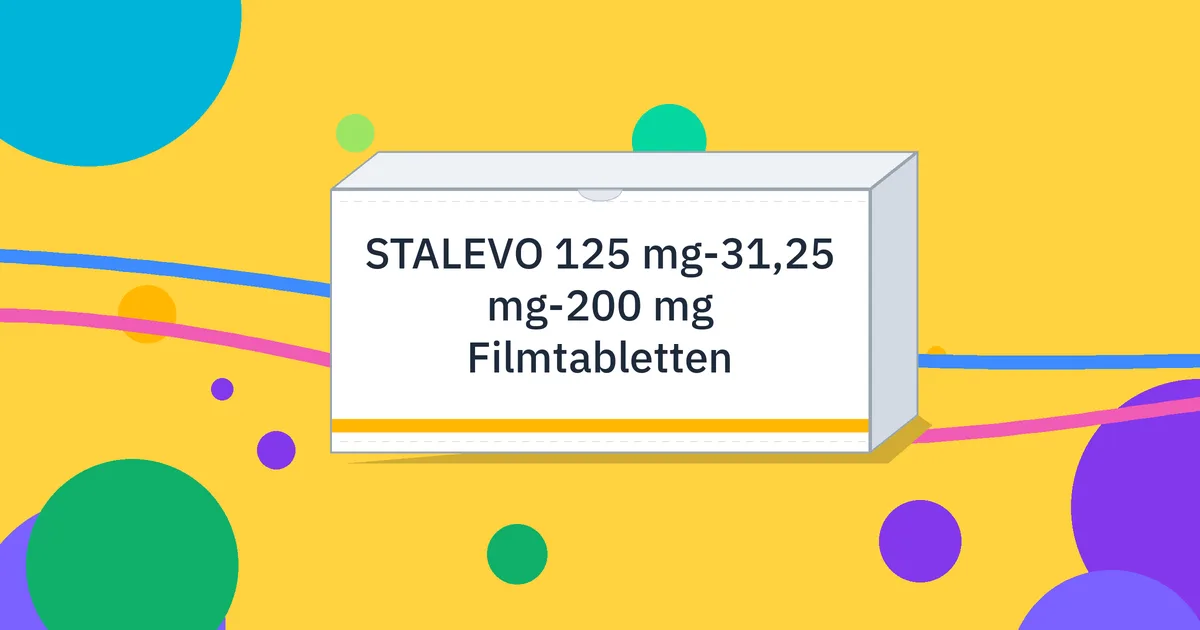 Symbolbild: Packung mit der Aufschrift STALEVO 125 mg-31,25 mg-200 mg Filmtabletten (PZN 16802210) – Verfügbarkeit und Bezug in Apotheken in Frankfurt am Main