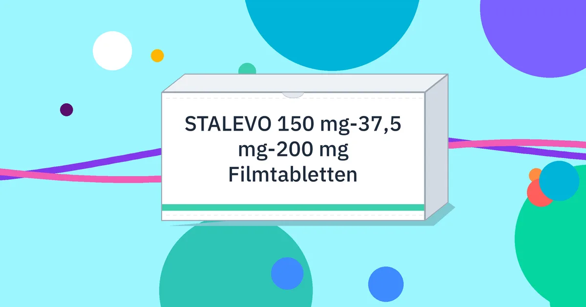 Symbolbild: Packung mit der Aufschrift STALEVO 150 mg-37,5 mg-200 mg Filmtabletten (PZN 07238733) – Verfügbarkeit und Bezug in Apotheken in Frankfurt am Main