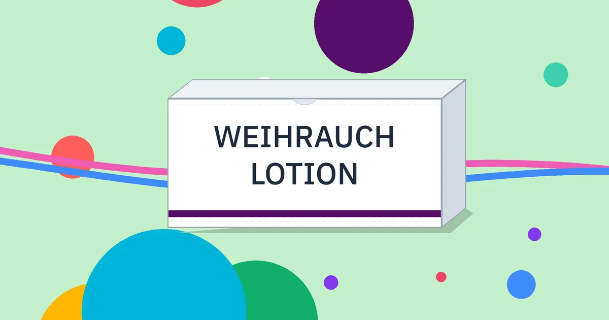 Symbolbild: Packung mit der Aufschrift WEIHRAUCH LOTION (PZN 13515125) – Verfügbarkeit und Bezug in Apotheken in Frankfurt am Main